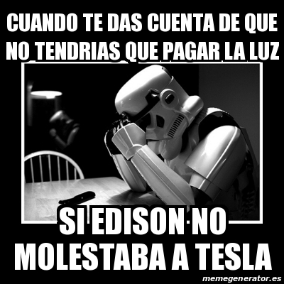 Meme Sad Trooper - Cuando te das cuenta de que no tendrias que pagar la ...