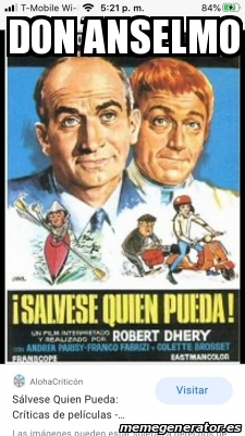 Meme Personalizado - Don Anselmo - 31510402