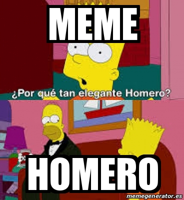Meme Personalizado - meme homero - 31511026