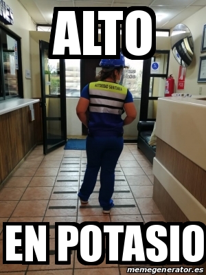 Meme Personalizado - Alto En potasio - 31513143