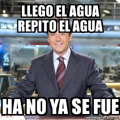 Meme Matias Prats - llego el agua repito el agua ha no ya se fue - 31517289