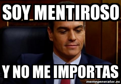 Meme Personalizado - Soy mentiroso Y no me importas - 31519735