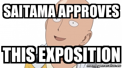 Meme Personalizado - Saitama approves This Exposition - 31521621
