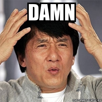 Meme Jackie Chan - Damn - 31525217