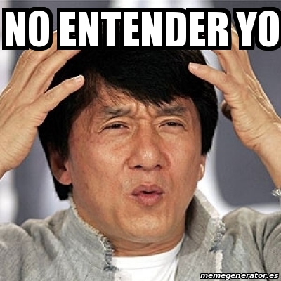 Meme Jackie Chan - no entender yo - 31526165