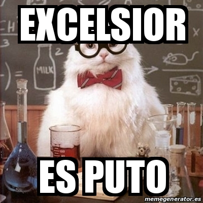 Meme Chemistry Cat - Excelsior Es puto - 31526285