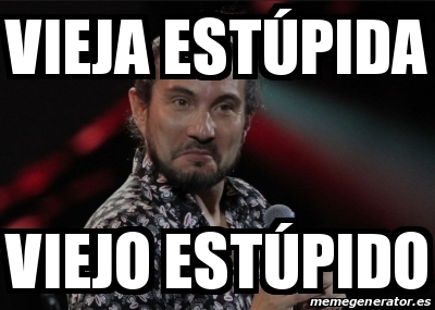 Meme Personalizado - VIEJA ESTÃšPIDA - 31526500