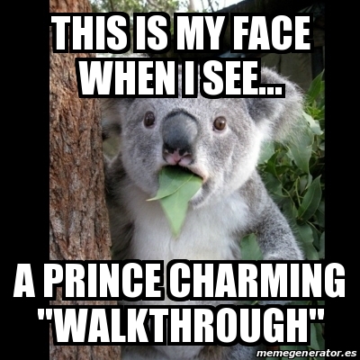 Meme Koala - This is my face when I see... a prince charming ...