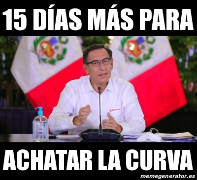 Meme Personalizado - 15 DÃ AS MÃ S para achatar la curva - 31535325