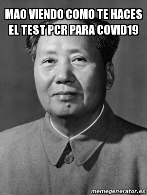 Meme Personalizado - Mao viendo como te haces el test PCR para covid19 ...