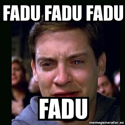 Meme crying peter parker - FADU FADU FADU FADU - 31536904