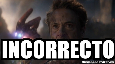 Meme Personalizado - INCORRECTO - 31538235
