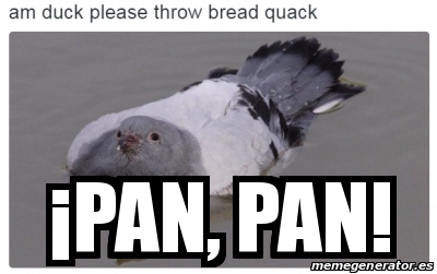 Meme Personalizado - Â¡pan, pan! - 31538876