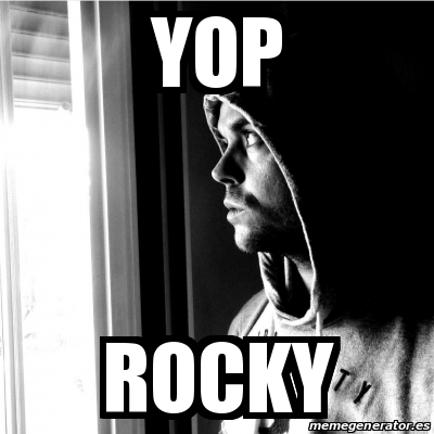 Meme Personalizado - Yop Rocky - 31542660