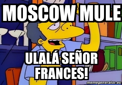 Meme Personalizado - moscow mule - 31544742
