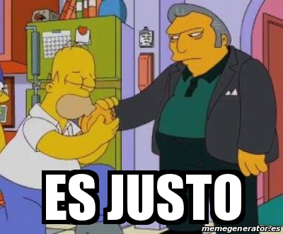 Meme Personalizado - es justo - 31544904