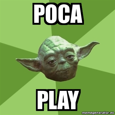 Meme Yoda - poca play - 31545546