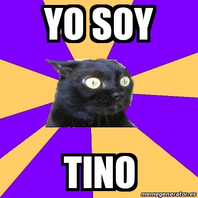 Meme Anxiety Cat - yo soy tino - 31546130