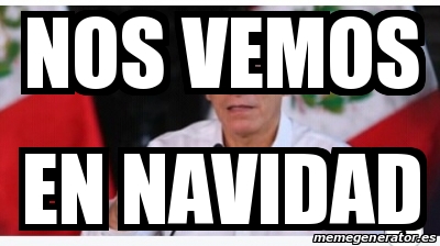 Meme Personalizado - nos vemos en navidad - 31551737