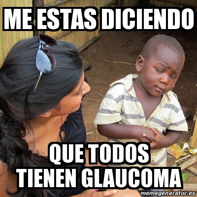 Meme Skeptical 3rd World Kid - me estas diciendo que todos tienen ...