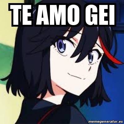 Meme Personalizado - te amo gei - 31563336
