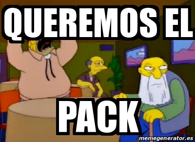 Meme Personalizado - Queremos el Pack - 31563510