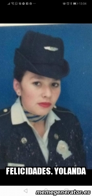 Meme Personalizado - Felicidades. Yolanda - 31570327