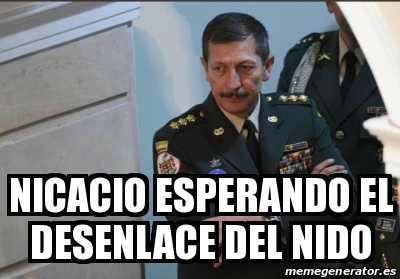 Meme Personalizado - Nicacio Esperando el desenlace del nido - 31575749