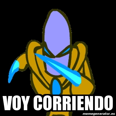 Meme Personalizado - voy corriendo - 31577893
