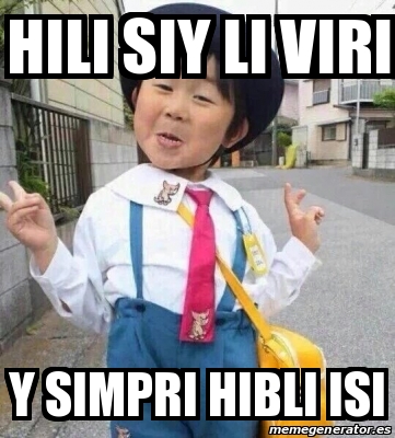 Meme Personalizado - hili siy li viri y simpri hibli isi - 31578434