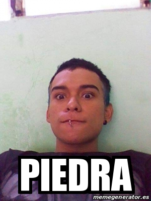 Meme Personalizado - Piedra - 31579689