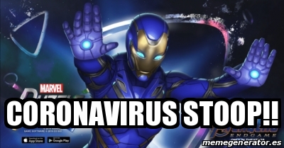 Meme Personalizado - coronavirus stoop!! - 31580667