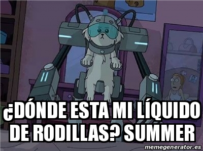 Meme Personalizado - Â¿DÃ³nde esta mi lÃ­quido de rodillas? summer ...