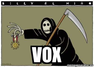 Meme Personalizado - vox - 31586354