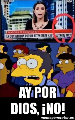 Meme Personalizado - AY POR DIOS, Â¡NO! - 31587202
