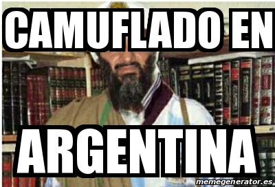 Meme Personalizado - camuflado en argentina - 31588100