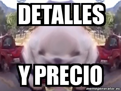 Meme Personalizado - detalles y precio - 31596003