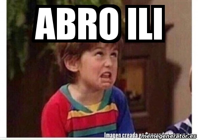 Meme Personalizado - Abro ili - 31596301