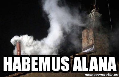 Meme Personalizado - Habemus alana - 31599681