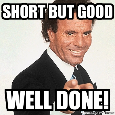 Meme Julio Iglesias - short but good well done! - 31602113