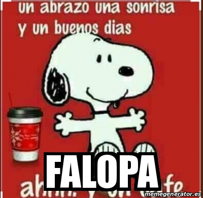 Meme Personalizado - Falopa - 31608340