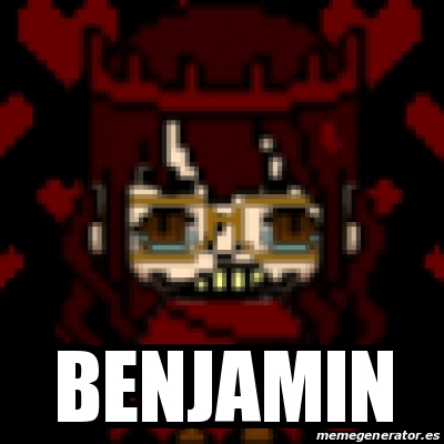 Meme Personalizado - Benjamin - 31610567