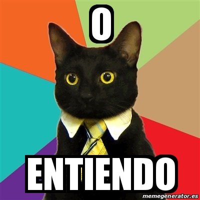 Meme Business Cat - o entiendo - 31611212
