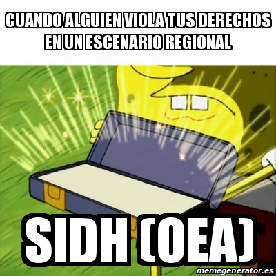 Meme Personalizado - cuando alguien viola tus derechos en un escenario ...