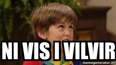 Meme Personalizado - NI VIS I VILVIR - 31629295