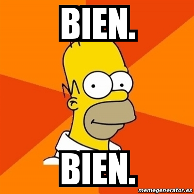 Meme Homer - bien. bien. - 31631334