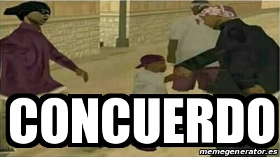 Meme Personalizado - concuerdo - 31632070