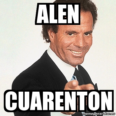 Meme Julio Iglesias - Alen CUARENTON - 31644999