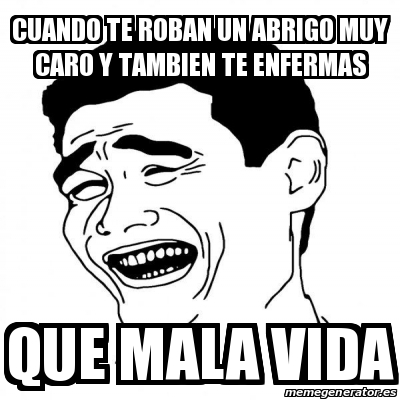 Meme Yao Ming 2 - cuando te roban un abrigo muy caro y tambien te ...