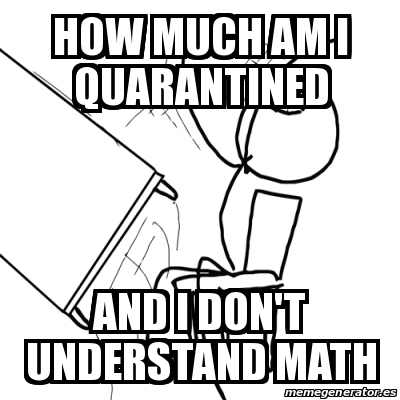 Meme Desk Flip Rage Guy - How much am i quarantined And I don't ...